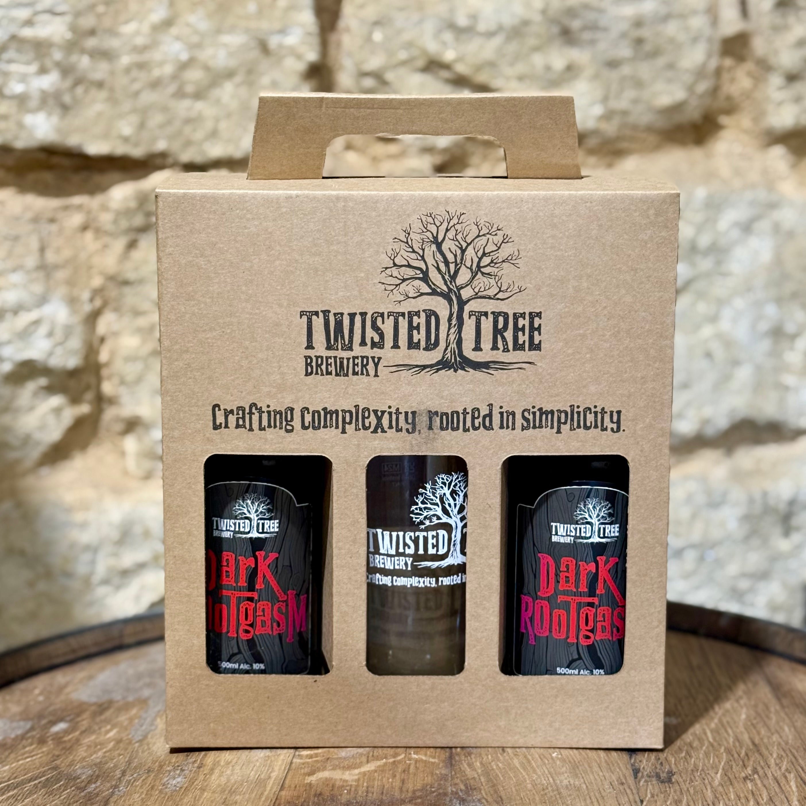 Dark Rootgasm (Impy Stout) Gift Set – Twisted Tree Brewery